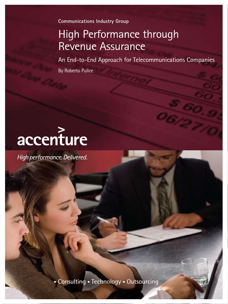 Accenture PoV Revenue Assurance | PDF | Accenture | Telecommunications