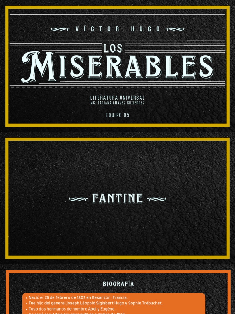 Los Miserables | PDF | Victor Hugo