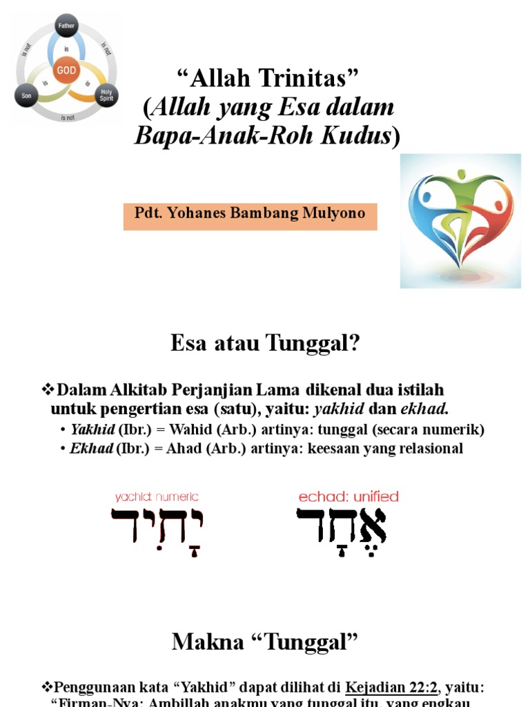 Allah Trinitas | PDF
