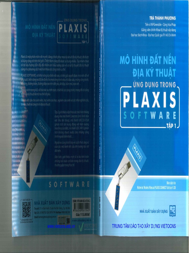 Mô Hình Đất Nền Địa Kỹ Thuật Ứng Dụng Trong PLAXIS SOFTWARE - Tập 1 | PDF