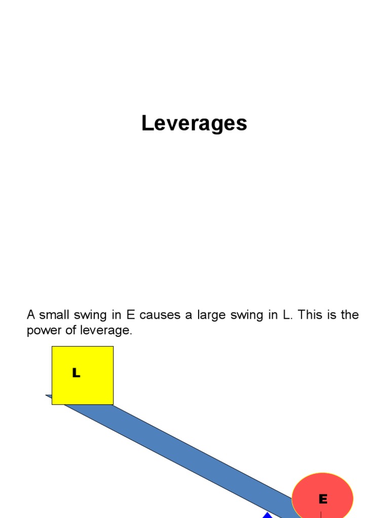 Leverages | PDF | Leverage (Finance) | Interest
