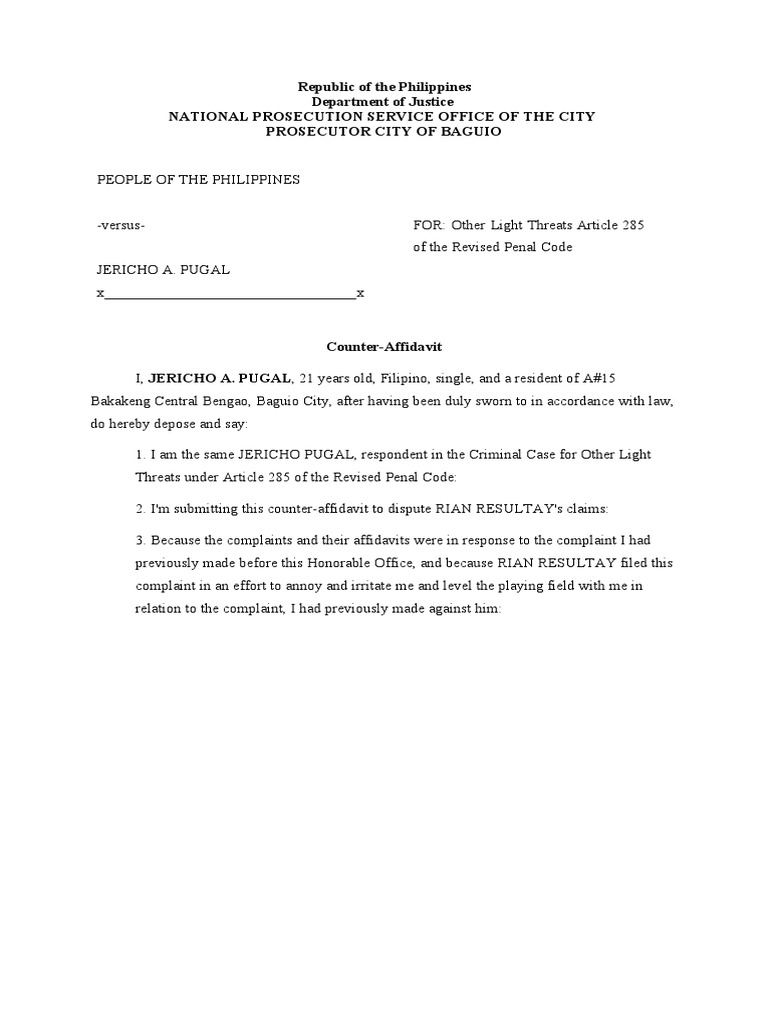 Affidavits | Download Free PDF | Affidavit | Justice