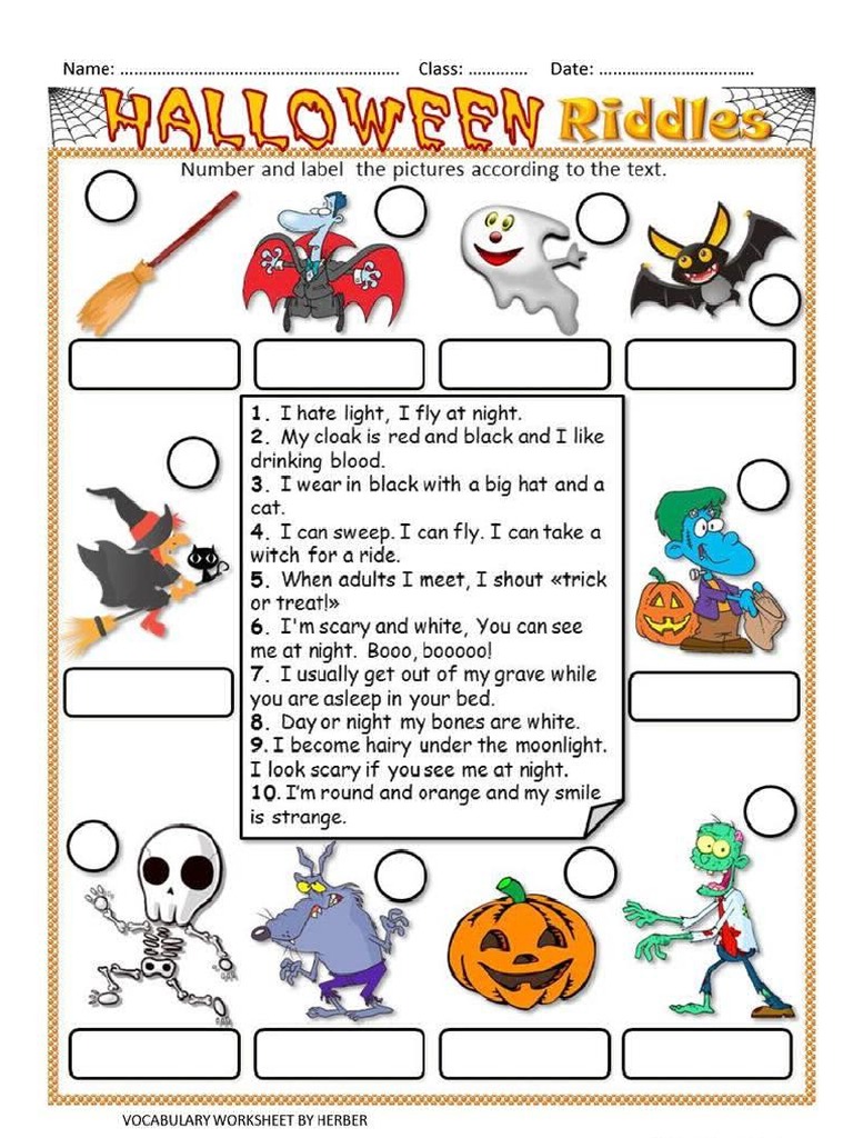 Halloween Riddle | PDF