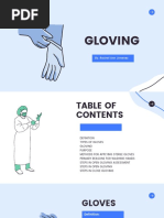 Open and Closed Gloving Techniques | PDF | Health Care | Clinical Medicine