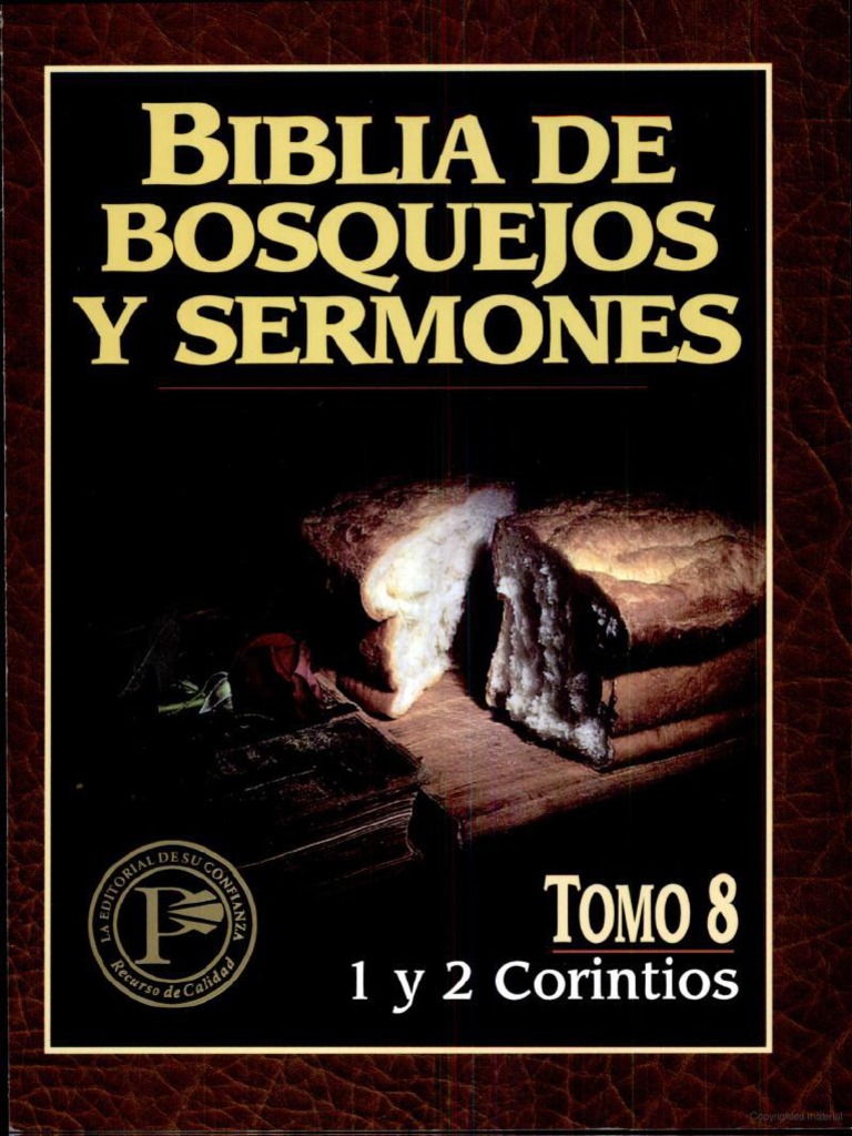 Biblia de Bosquejos y Sermones-1 y 2 de Corintios | PDF