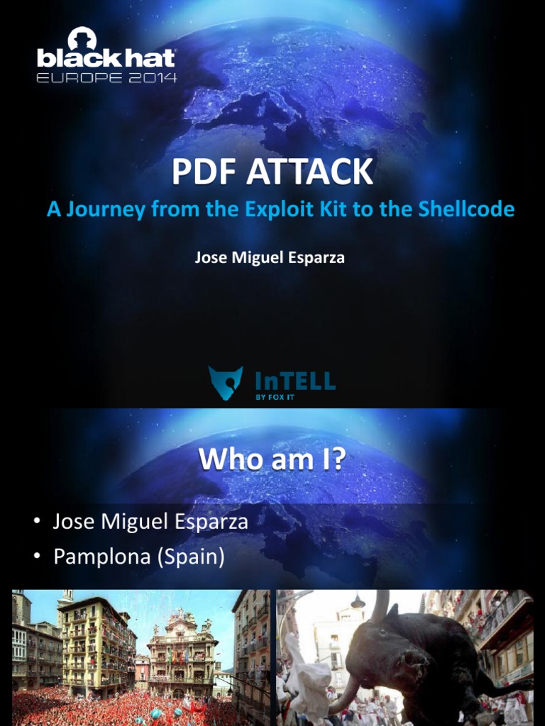 Eu 14 Esparza PDF Attack A Journey From The Exploit Kit To The Shellcode | Download Free PDF ...