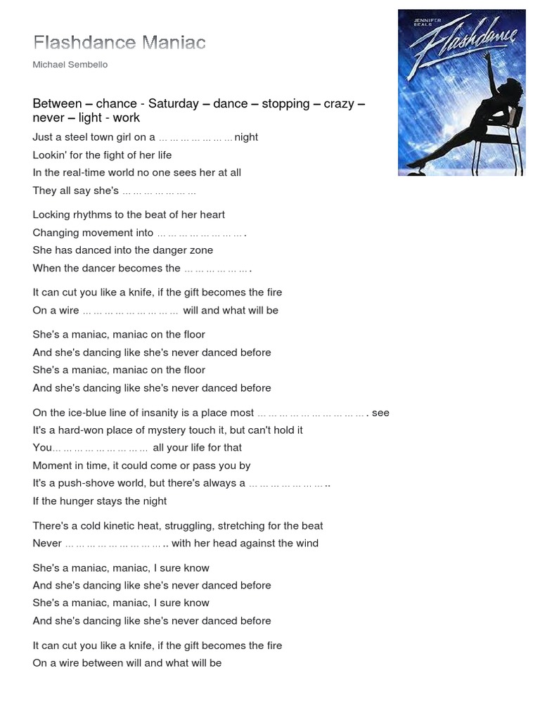 Flashdance Maniac | PDF
