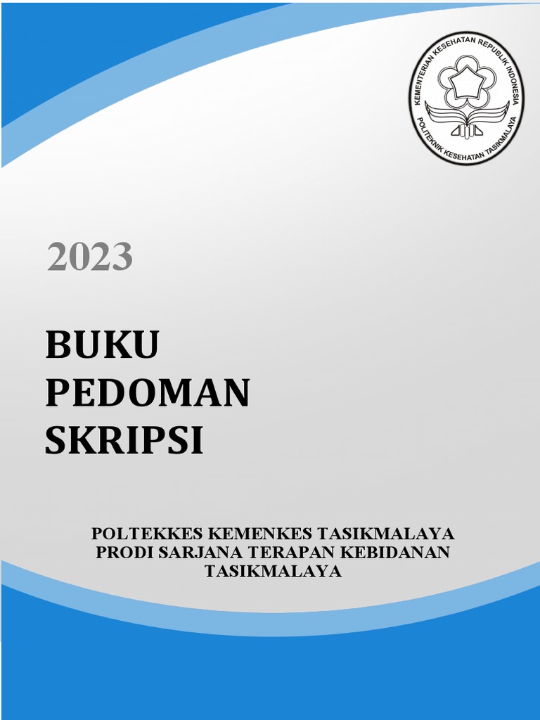 BUKU PEDOMAN SKRIPSI 2023 | PDF