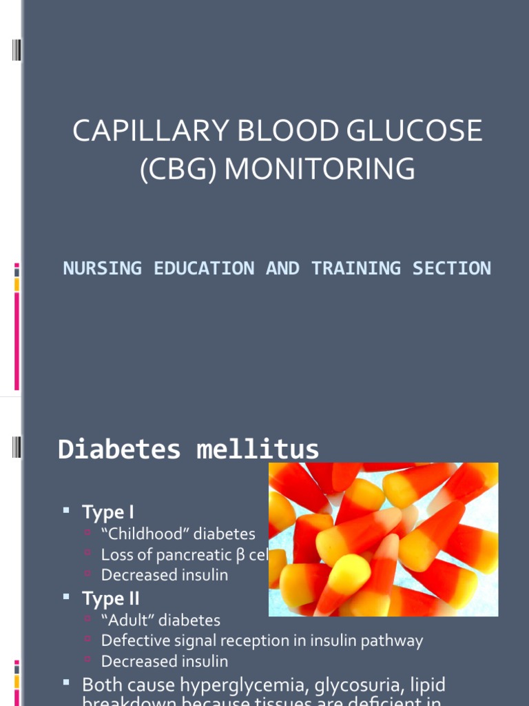 CBG Monitoring | PDF | Insulin | Hyperglycemia