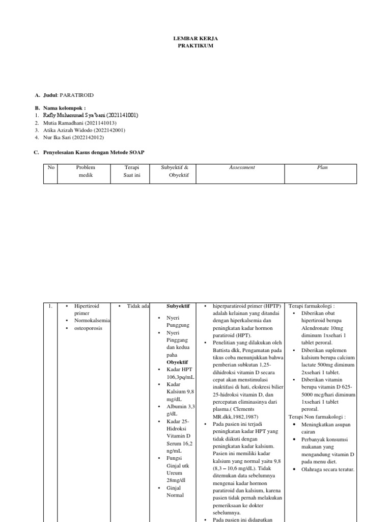 Lapsem Hipetiroid - Prak Fater 3 | PDF
