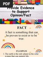 Fact vs. Opinion Lesson Plan for Grade 3 | PDF | Lesson Plan | Learning