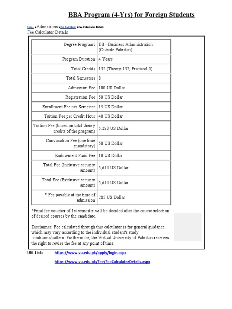 BBA Schedule | PDF | Course Credit | Master Of Science