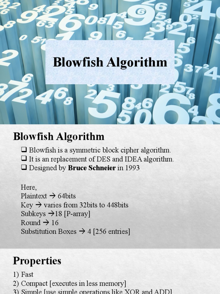Blowfish Algorithm | PDF | Espionage Techniques | Secure Communication