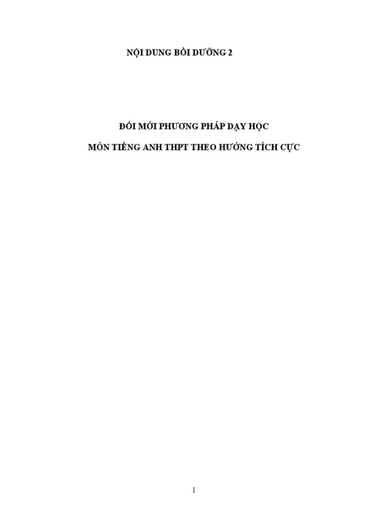(123doc) - Doi-Moi-Phuong-Phap-Day-Hoc-Mon-Tieng-Anh-Thpt-Theo-Huong-Tich-Cuc | PDF