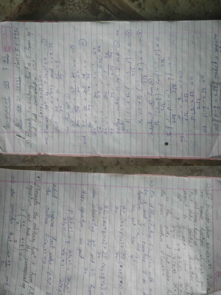 Assignment No 1 Pde | PDF