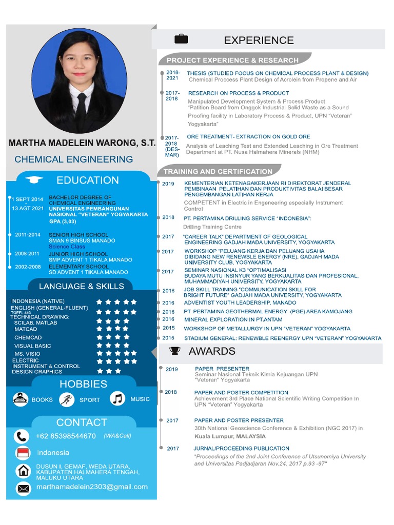 Adel - CV Dan Doc Pendukung - New | PDF