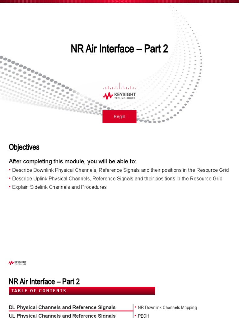 NR Air Interface: Downlink & Uplink Channels | PDF | Orthogonal ...