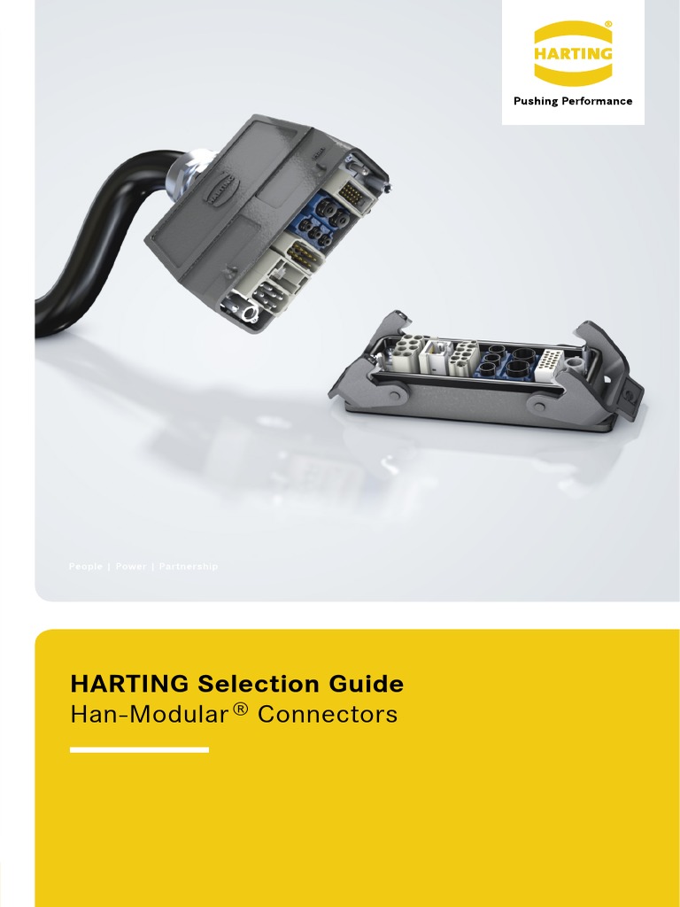 Harting - Connectors | PDF | Electrical Connector | Telecommunications