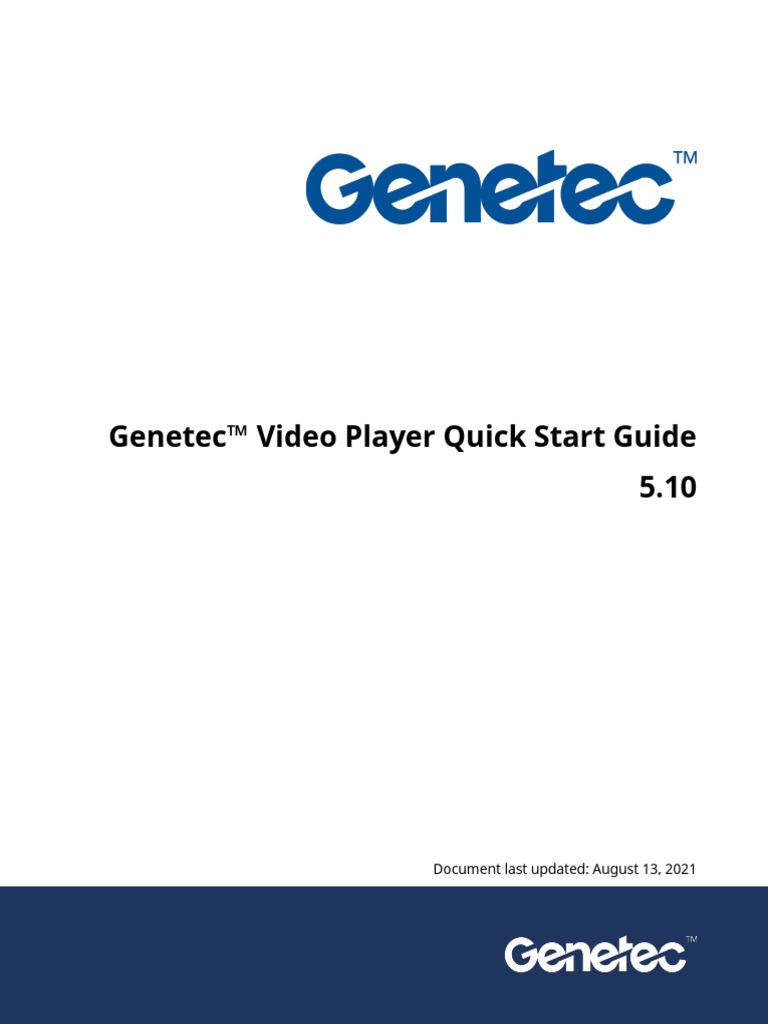 Netec Video Player Quick Start Guide 5.10 | PDF | Video | Trademark