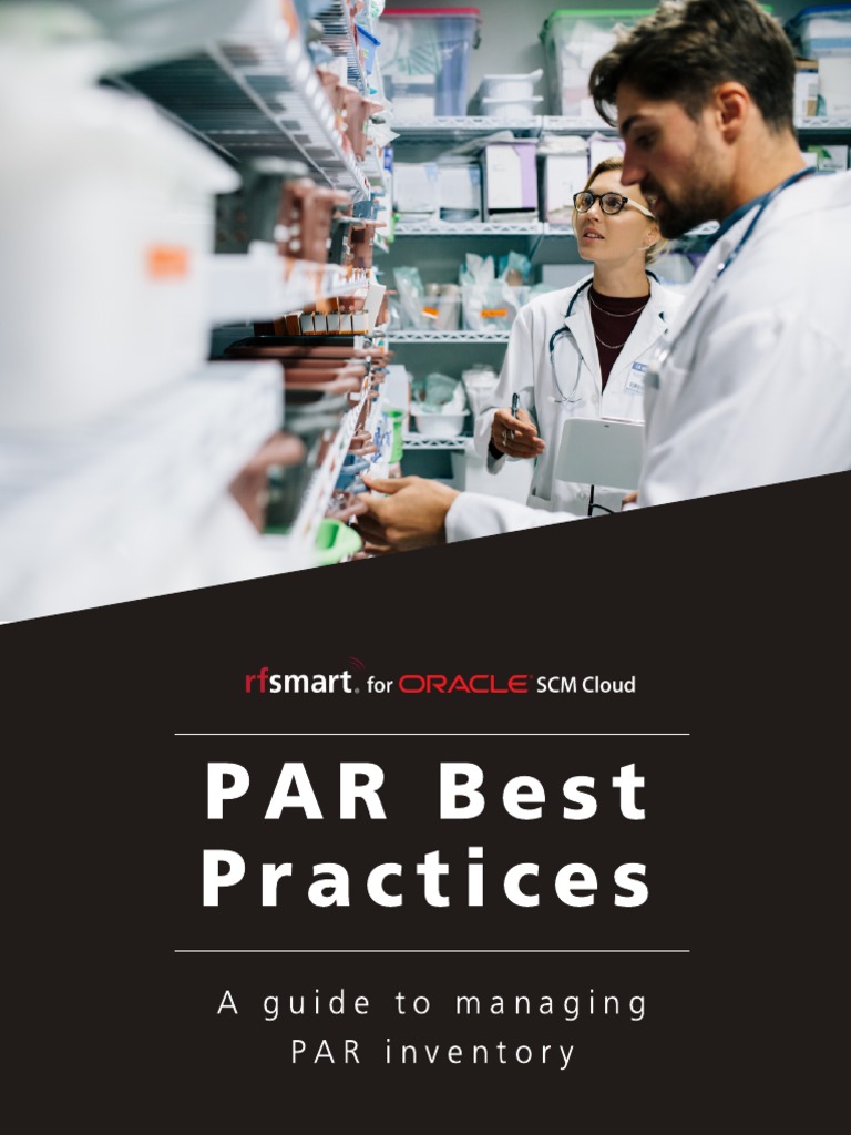 RF-SMART PAR Best Practices Guide | PDF | Inventory | Supply Chain