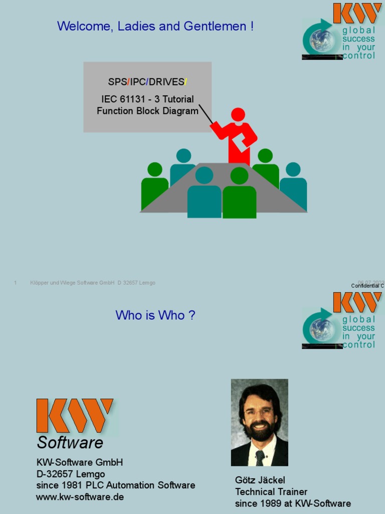 Sps Ipc Drives Iec61131 3 Functionblockdiagram | PDF | Parameter ...