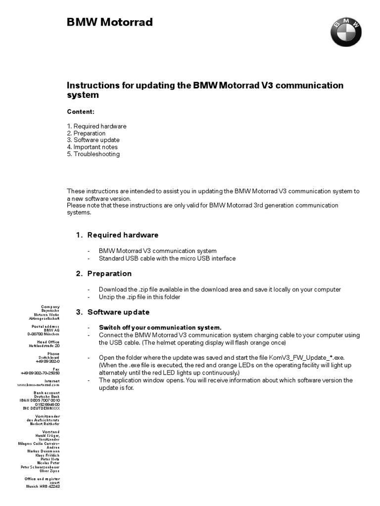 Manual SW Update KomV3 ENG | PDF | Usb | Computing