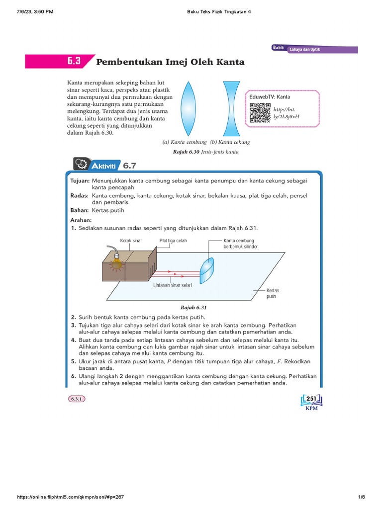 Buku Teks Fizik Tingkatan 4 | PDF