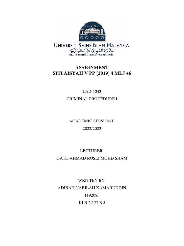 Assignment CPC | PDF | Discovery (Law) | Prosecutor