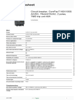 Compact Nsx630n Circuit Breaker Datasheet Pdf