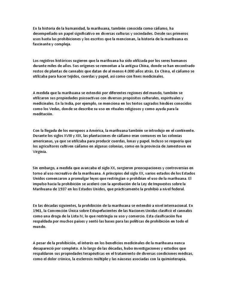 Marihuana Pdf Cannabis Droga Cáñamo