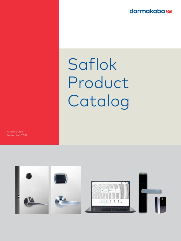 Saflok Order Guide 11 2017 PDF | PDF