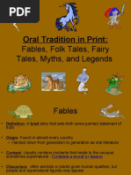 11 Types of Folktales | PDF