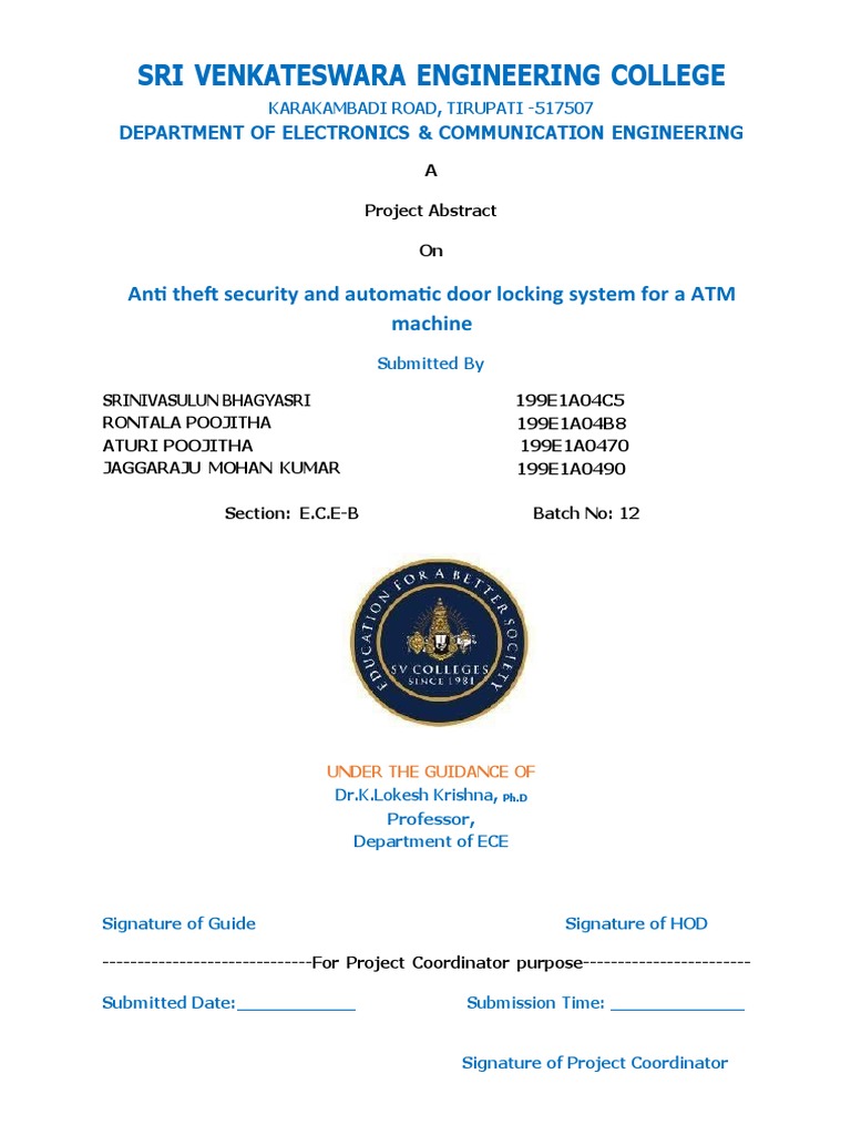 Atm Abstract | PDF Atm Abstract | PDF