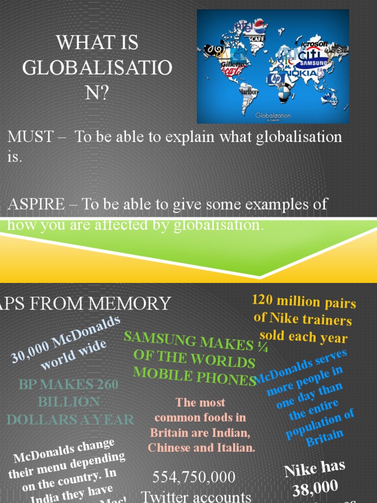 1 What Is Globalisation | PDF | Jeans | Globalization