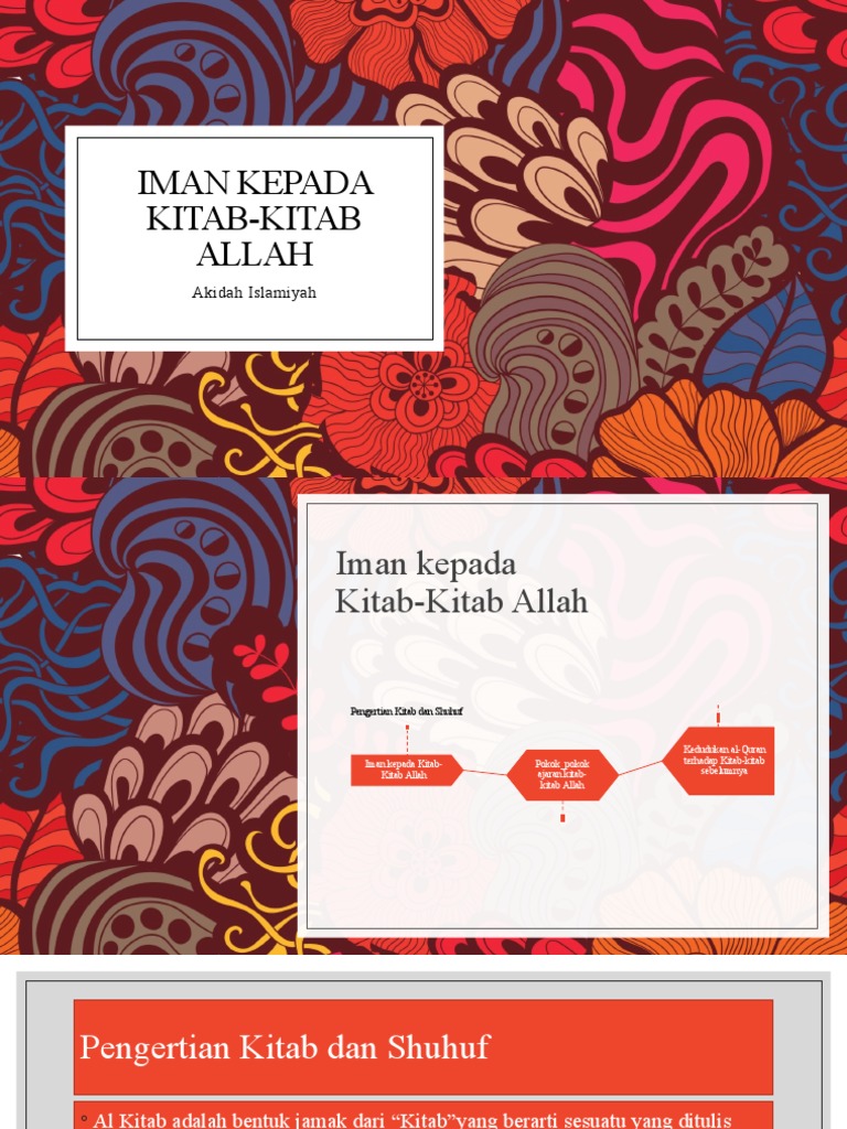 Iman Kepada Kitab-Kitab Allah | PDF