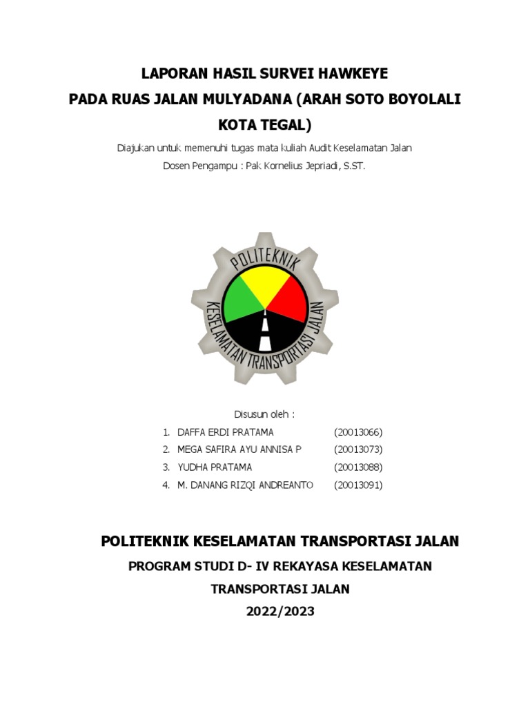 Kelompok 4 Laporan Hasil Survei Hawkeye | PDF