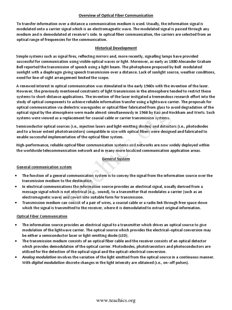 Dcof Full Notes (Module 4) | PDF | Optical Fiber | P–N Junction