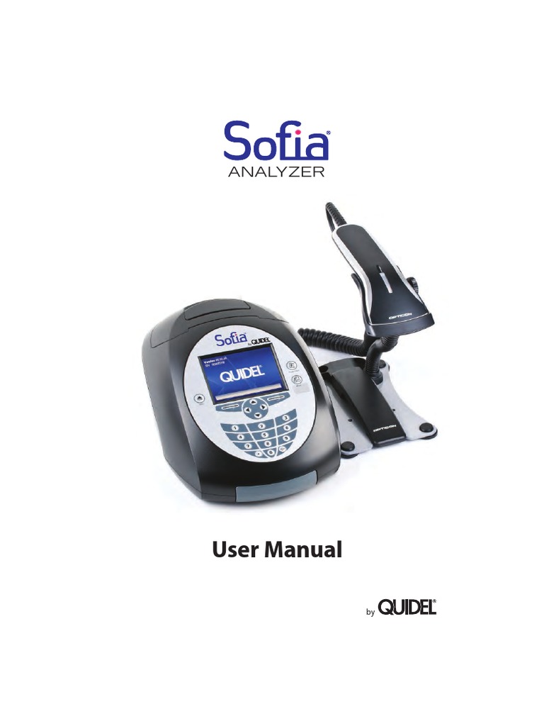 Sofia User Manual Ef1203101en00 0 | PDF | Image Scanner | Barcode
