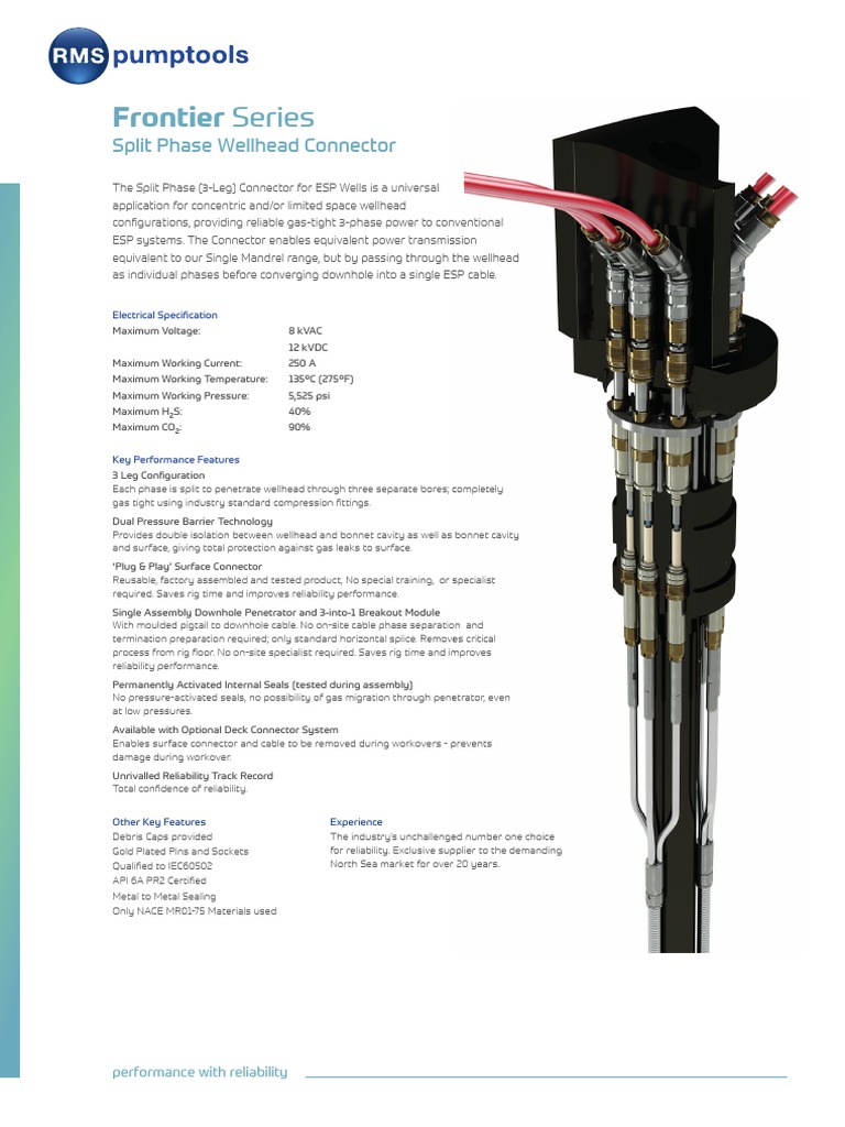 RMS Wellhead Connector SP Frontier 12kvdc Aug2020 1 | PDF