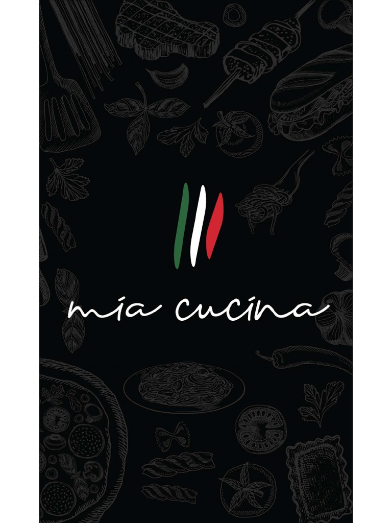 Mia Cucina Food Menu | PDF