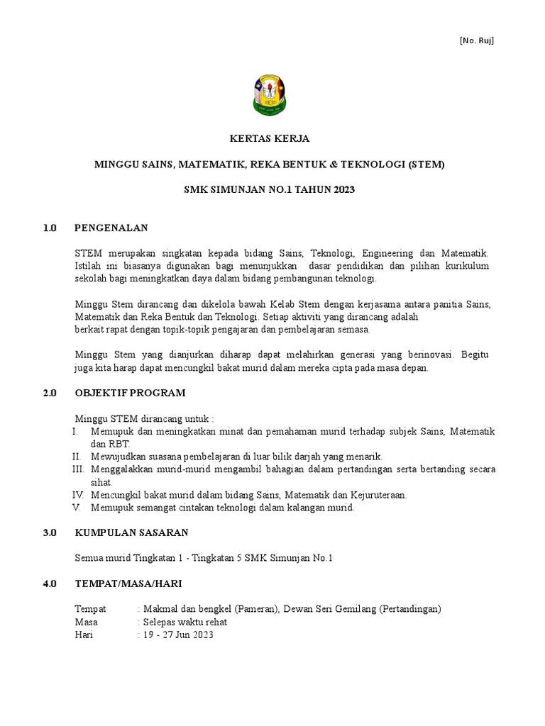 Kertas Kerja Stem | PDF