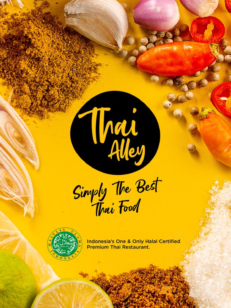 Menu Thai Alley | PDF