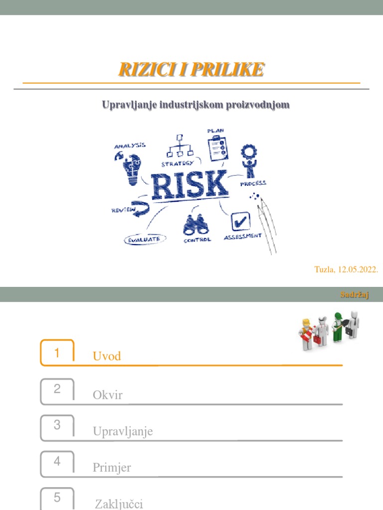 Rizici I Prilike | PDF