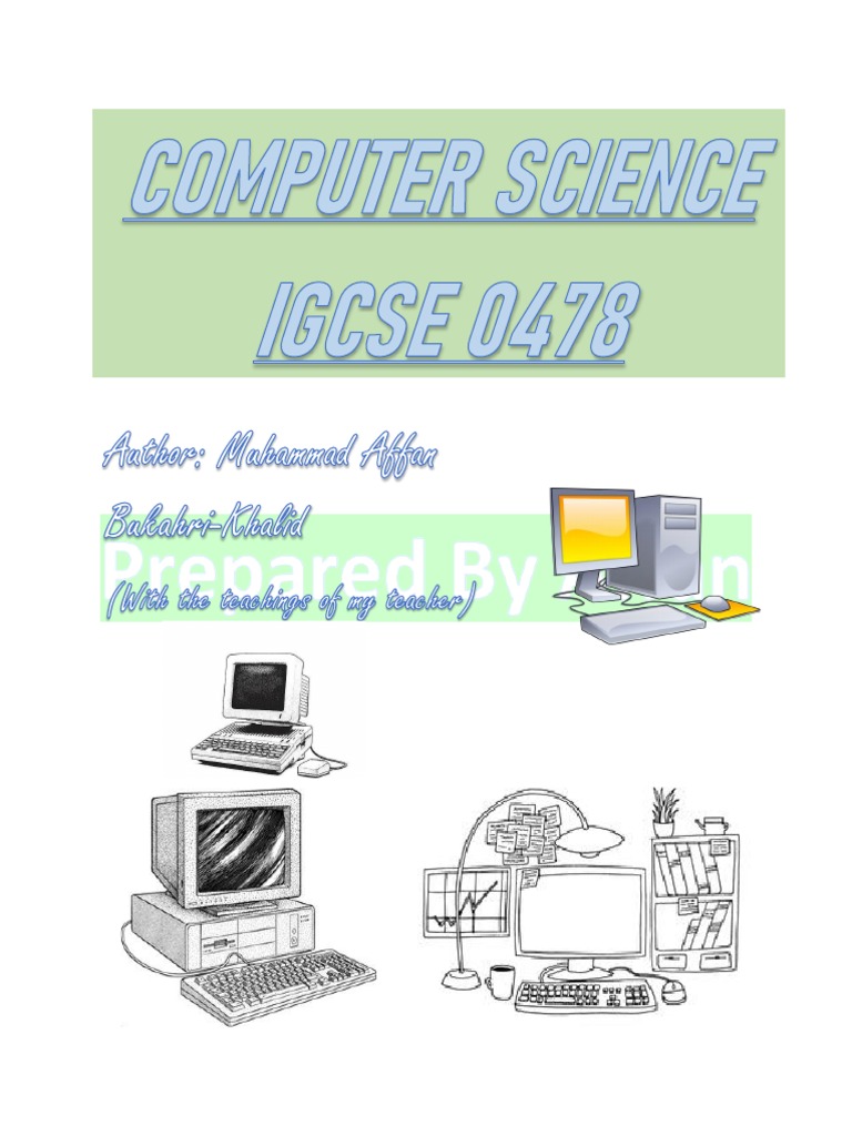Computer Science Notes | PDF | Character Encoding | Central Processing Unit