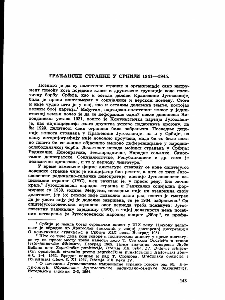 1972 8 02 Bodrozic Gradjanske Stranke | PDF