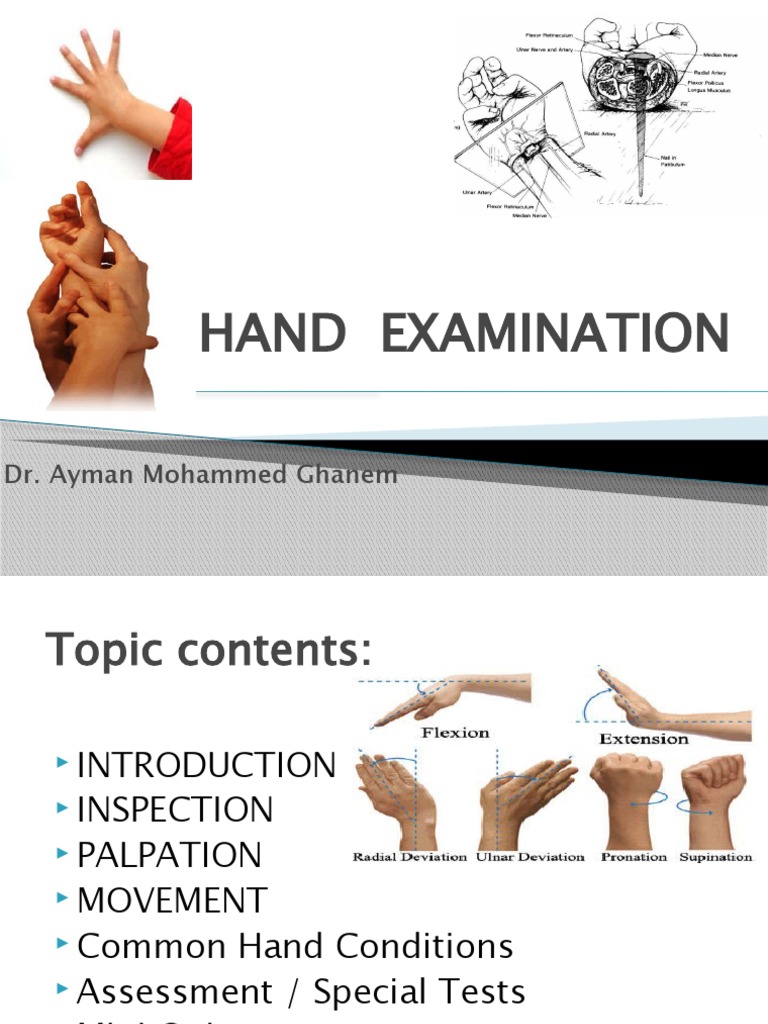 Hand Examination | PDF