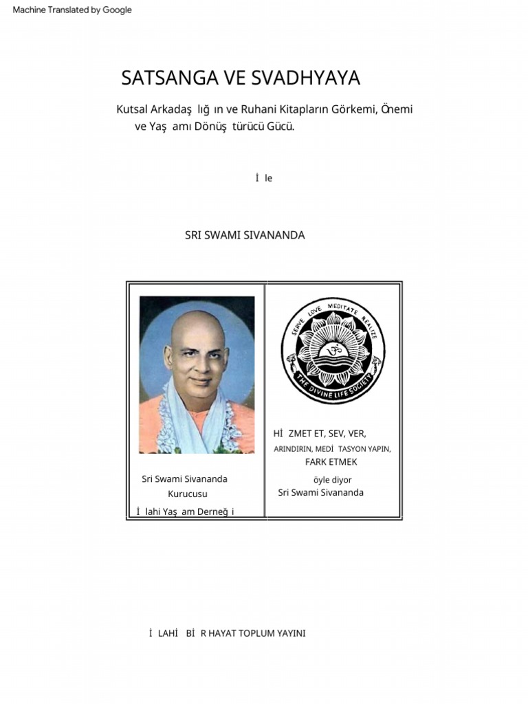 Satsanga and Svadhyaya (2009) | PDF