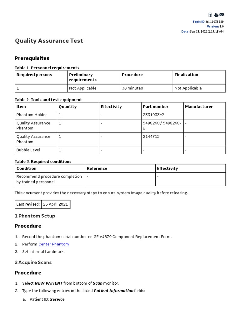 Quality Assurance Test | PDF | Computer Monitor | Button (Computing)