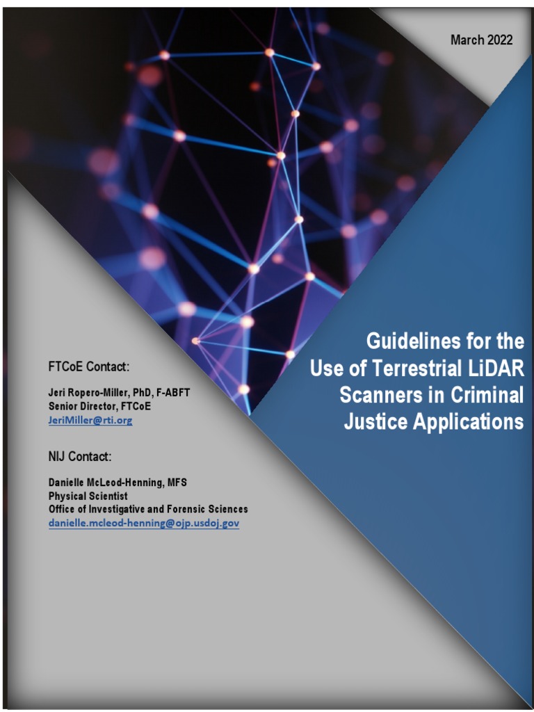 Terrestrial Lidar Scanning Guide | PDF