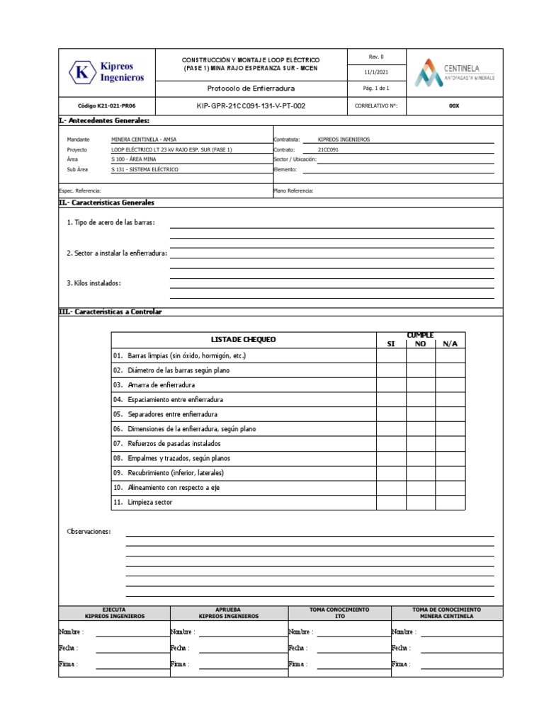Protocolo Enrocado | PDF